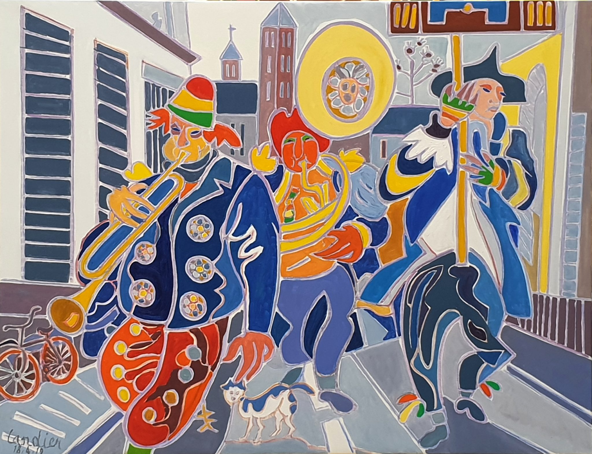 Henri landier painting collection - Kroon Gallery