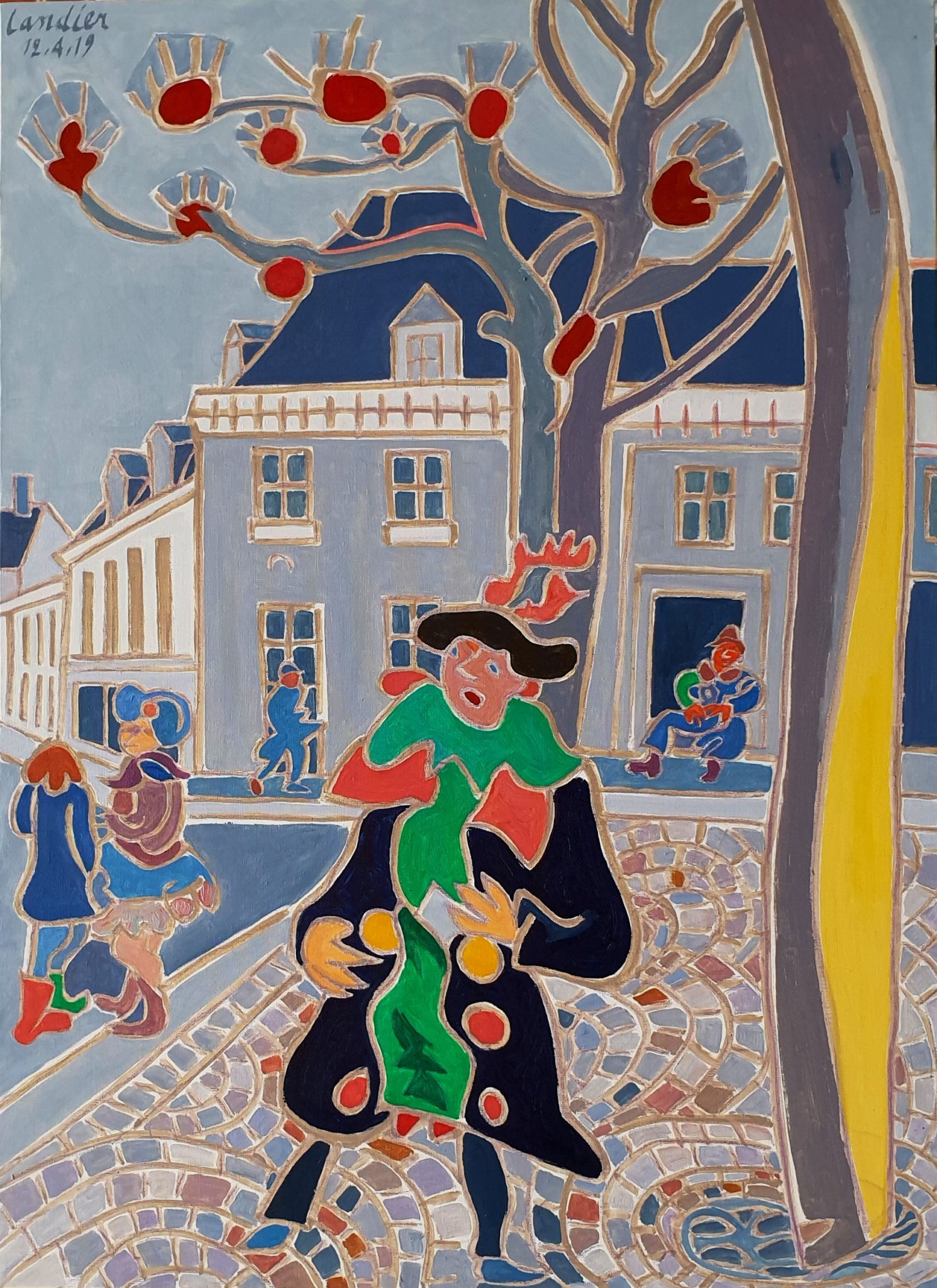 Henri landier painting collection - Kroon Gallery