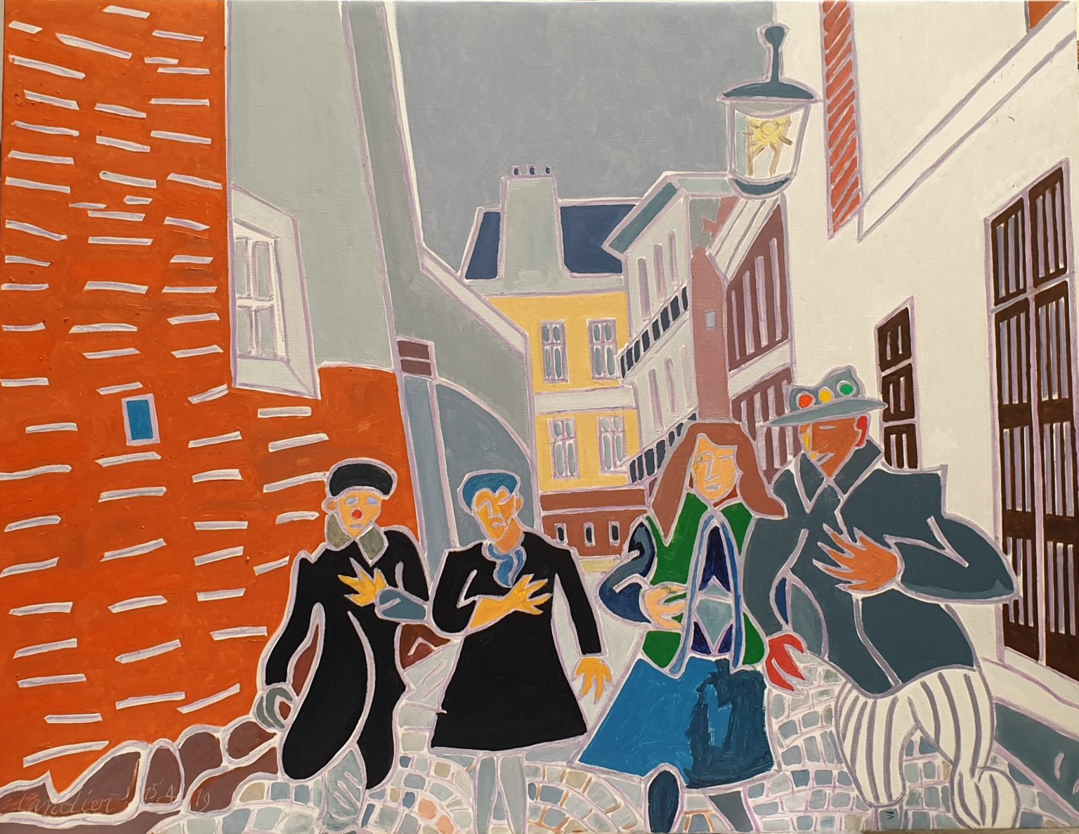 Henri landier painting collection - Kroon Gallery